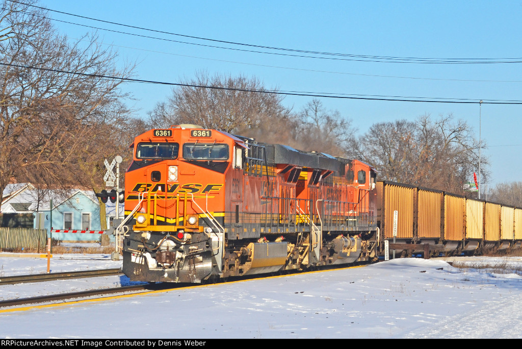BNSF 6361, CP's Tomah Sub.